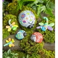 HearthSong Color Pops Paint-Your-Own Rocks Kit with Three Ladybugs ...