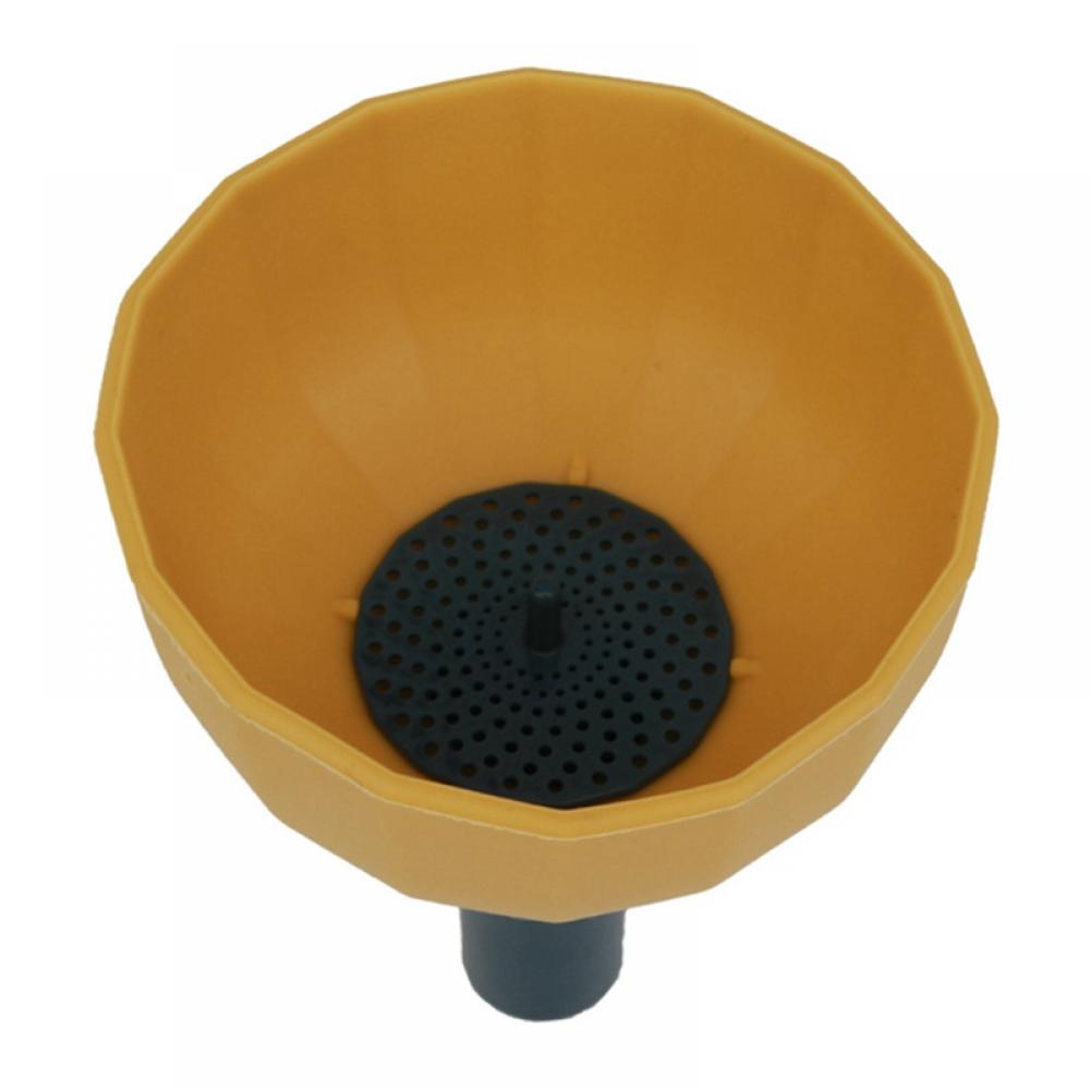 Fast-flow Filter Liquid Funnel Kitchen Home Oil Leakage Funnel Multi ...