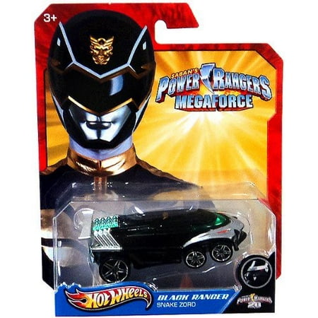 Hot Wheels Power Rangers Megaforce Black Ranger Snake Zord | Walmart Canada