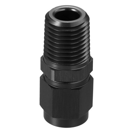 AN4 Male to AN4 Female Thread Fuel Pipe Hose Fitting Adapter with 1/4 ...