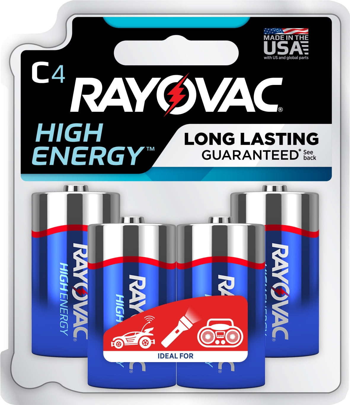 Rayovac High Energy Alkaline Batteries 4/Pkg-C | Walmart Canada