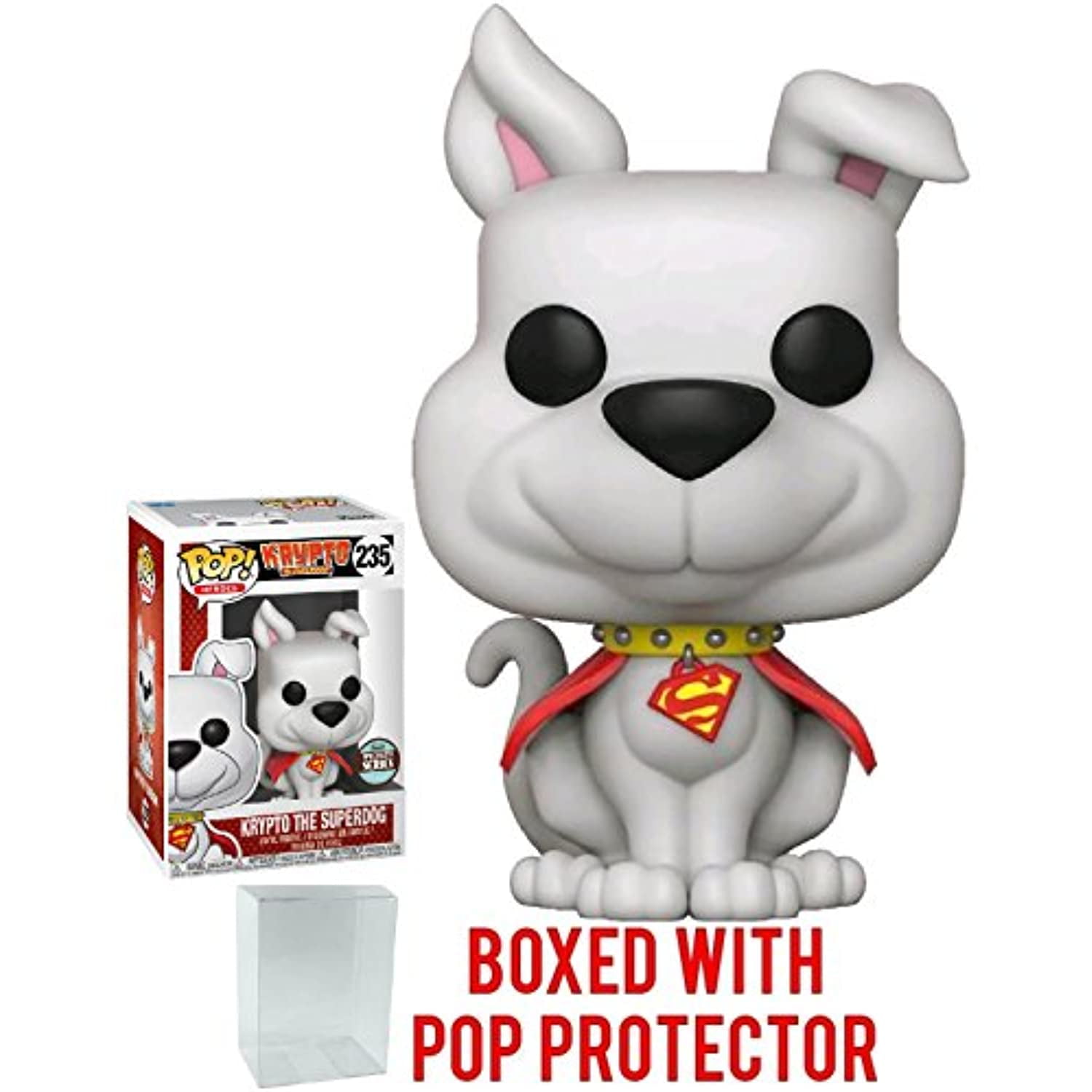 Funko Pop! Dc Heroes: Specialty Series - Krypto The Superdog #235 Vinyl ...
