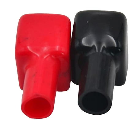 MagiDeal 1 Battery Clamp Terminal Insulation Cover Positive & Negative ...