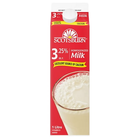 Scotsburn 3.25% Homogenized Milk | Walmart Canada