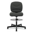 basyx VL215 Armless Task Stool, Black - Walmart.com