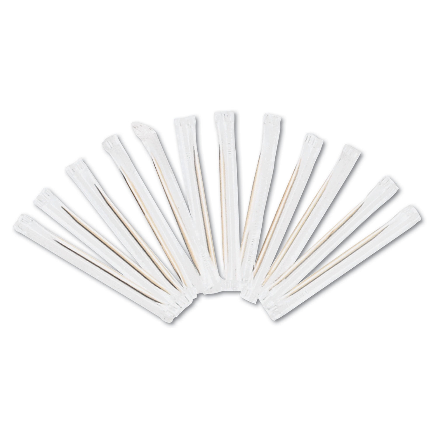 Royal Plain Individual Cello Wrapped Toothpicks, Package of 15,000 ...