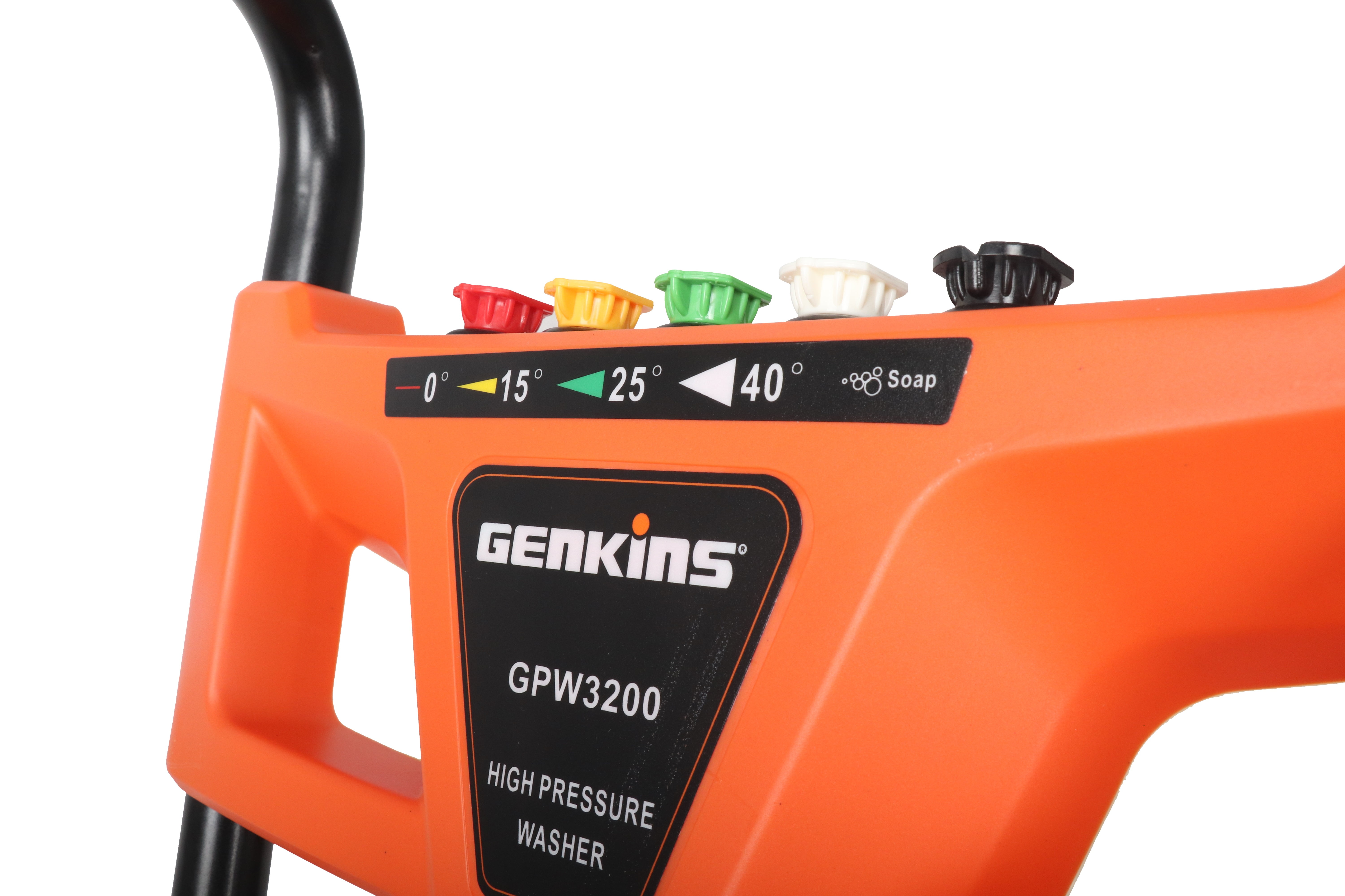 Genkins GPW3200 Gas Powered Foldable Pressure Washer 3200 PSI and 2.5 ...