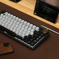 Azio IZO Bluetooth and USB Mechanical Computer Keyboard, Blue Switches ...