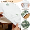 ARTSLION Elastic Tablecloth For Round Tables, Waterproof Tablecover For ...