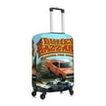 Dukes Orange Car Haz-zard Luggage Suitcase Covers Elastic Washable ...