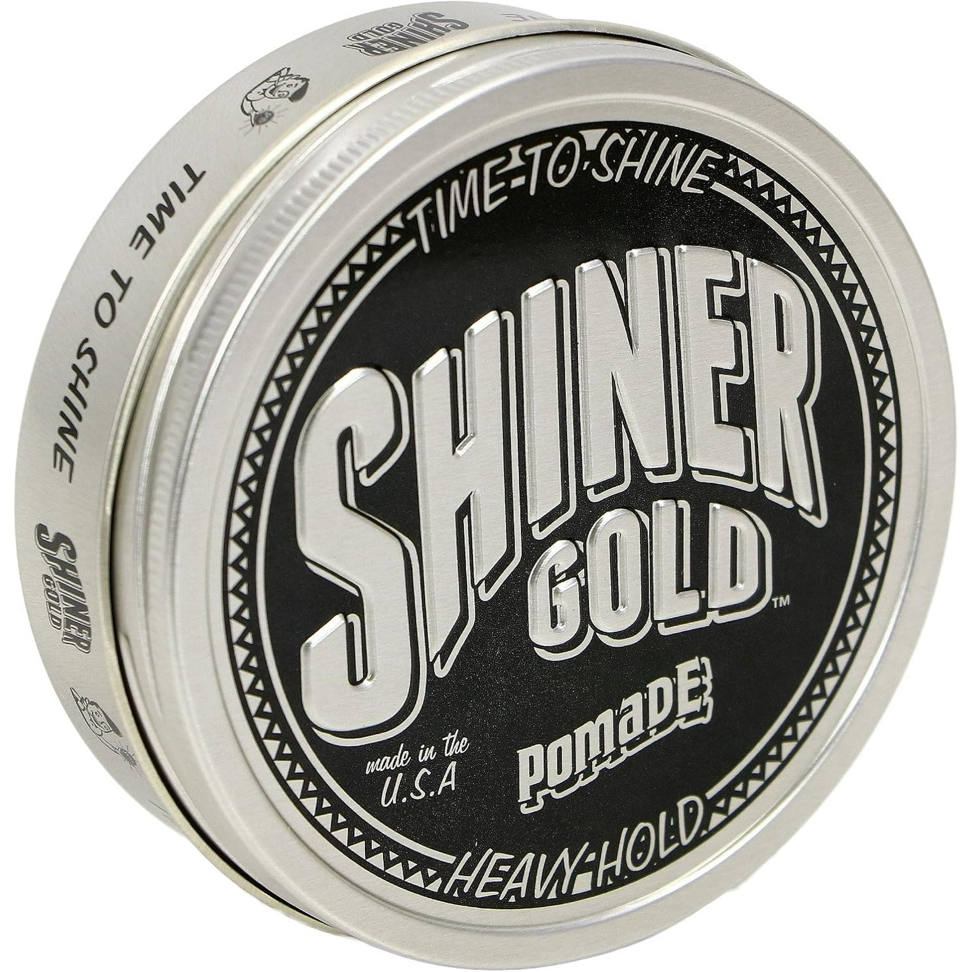 Click here for Shiner Gold Heavy Hold Pomade - 4oz 4oz prices