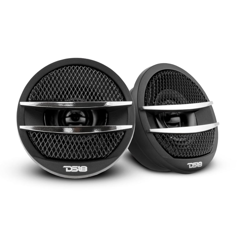 s DS18 TX1S 2\" Car Audio Tweeters Built In Crossovers 400 Watt Ferrite ...