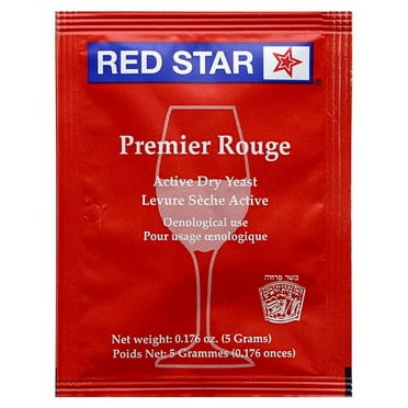 Red Star Premier Classique Wine Yeast, 5g Packets, Wine Making, Brewing ...