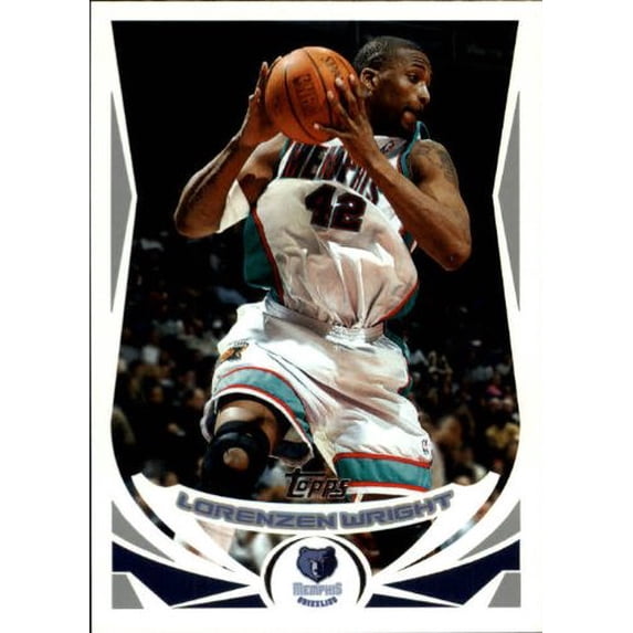 2004-05 Topps #161 Lorenzen Wright NBA Basketball Trading Card ...