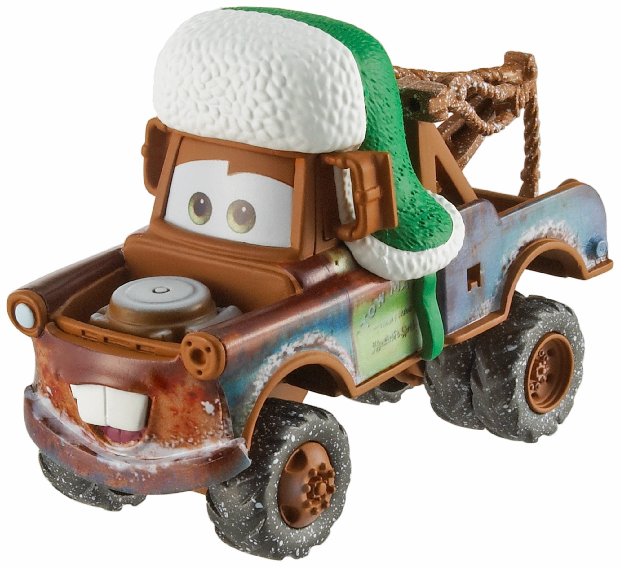 Disney Pixar Cars 1:55 Mater Winter Diecast - Walmart.com
