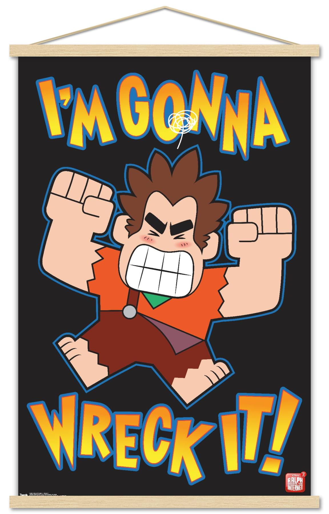 Disney Wreck It Ralph: Ralph Breaks The Internet - Wreck It Wall Poster ...