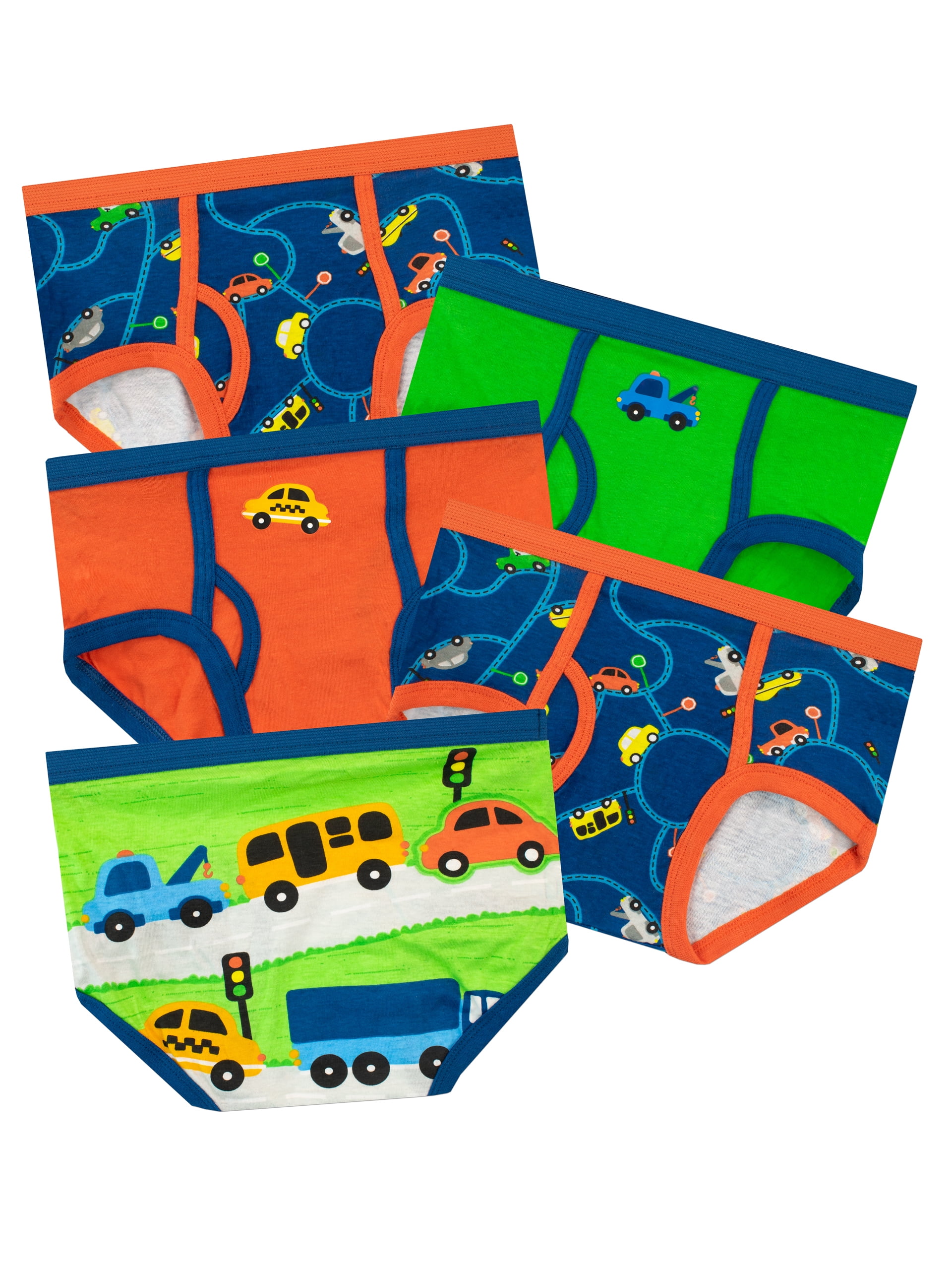 Harry Bear Boys Cars Underwear 5 Pack | Sizes 2T-8 - Walmart.com