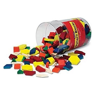 Learning Resources Pattern Blocks Smart Pack, Developmental Toy, Shapes ...