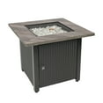Endless Summer - The Olivia 30 Inch Square Gas Fire Table - Walmart.com