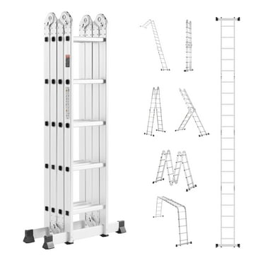 Louisville Ladder 6-Foot Fiberglass Twin Front Step Ladder, 375-Pound ...