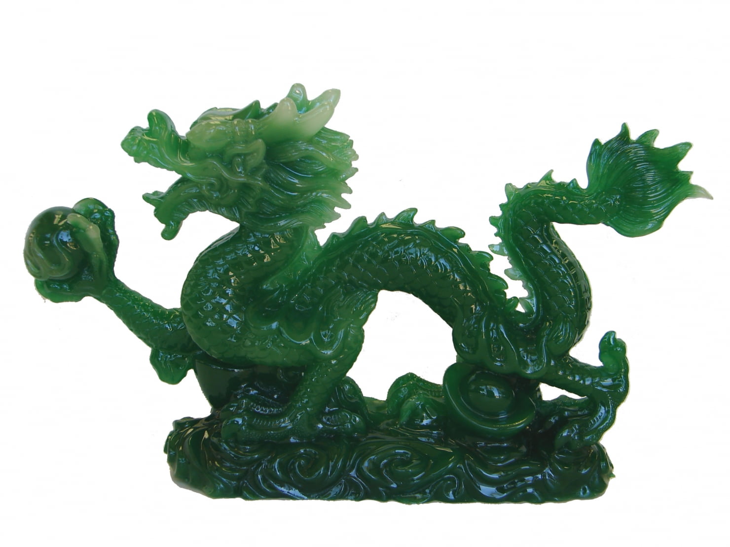 Green Dragon Statue - Walmart.com