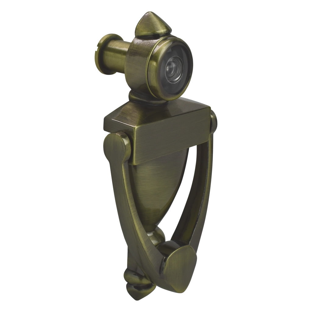 Nuk3y 5-1/2" High Knocker w/220 Degree Viewer - Walmart.com