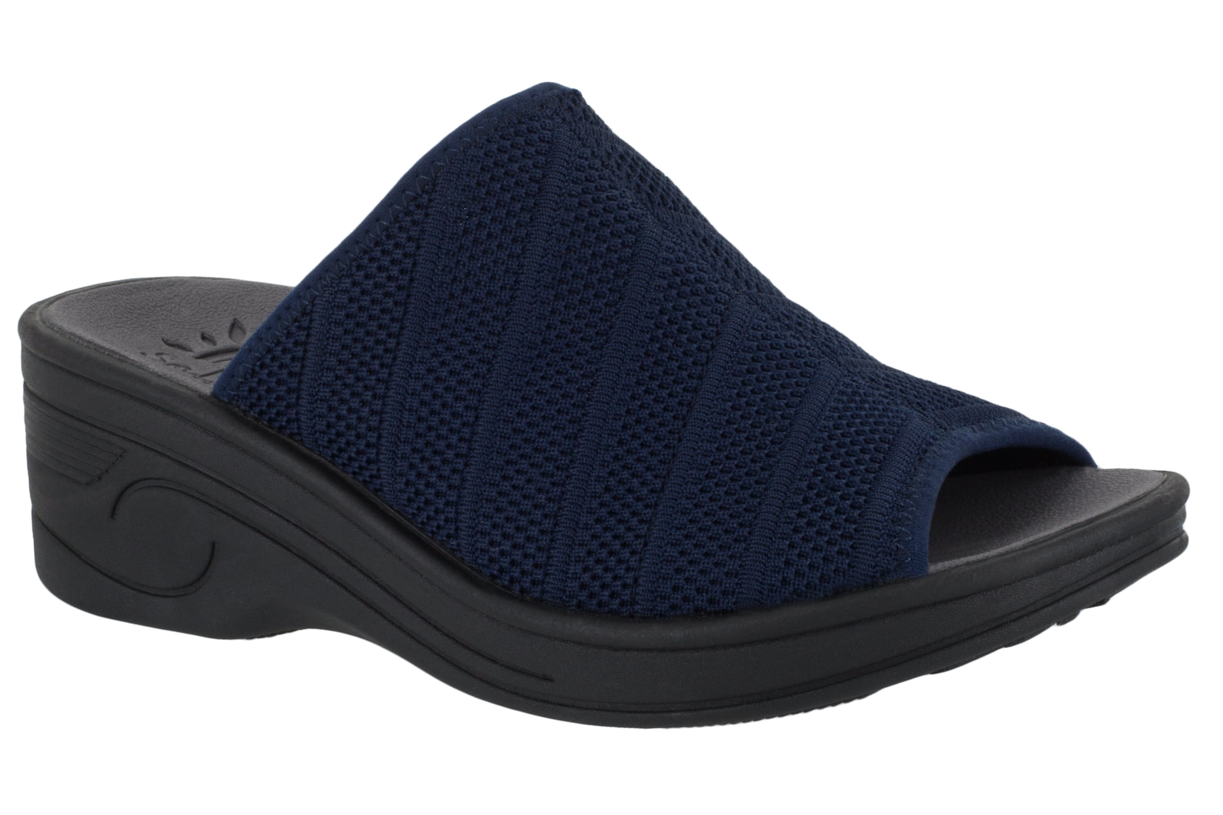 So Lite by Easy Street Airy Slide Sandals (Women) - Walmart.com