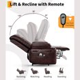 Festisoul Large Power Lift Recliner Chair for Elderly with Heat and ...