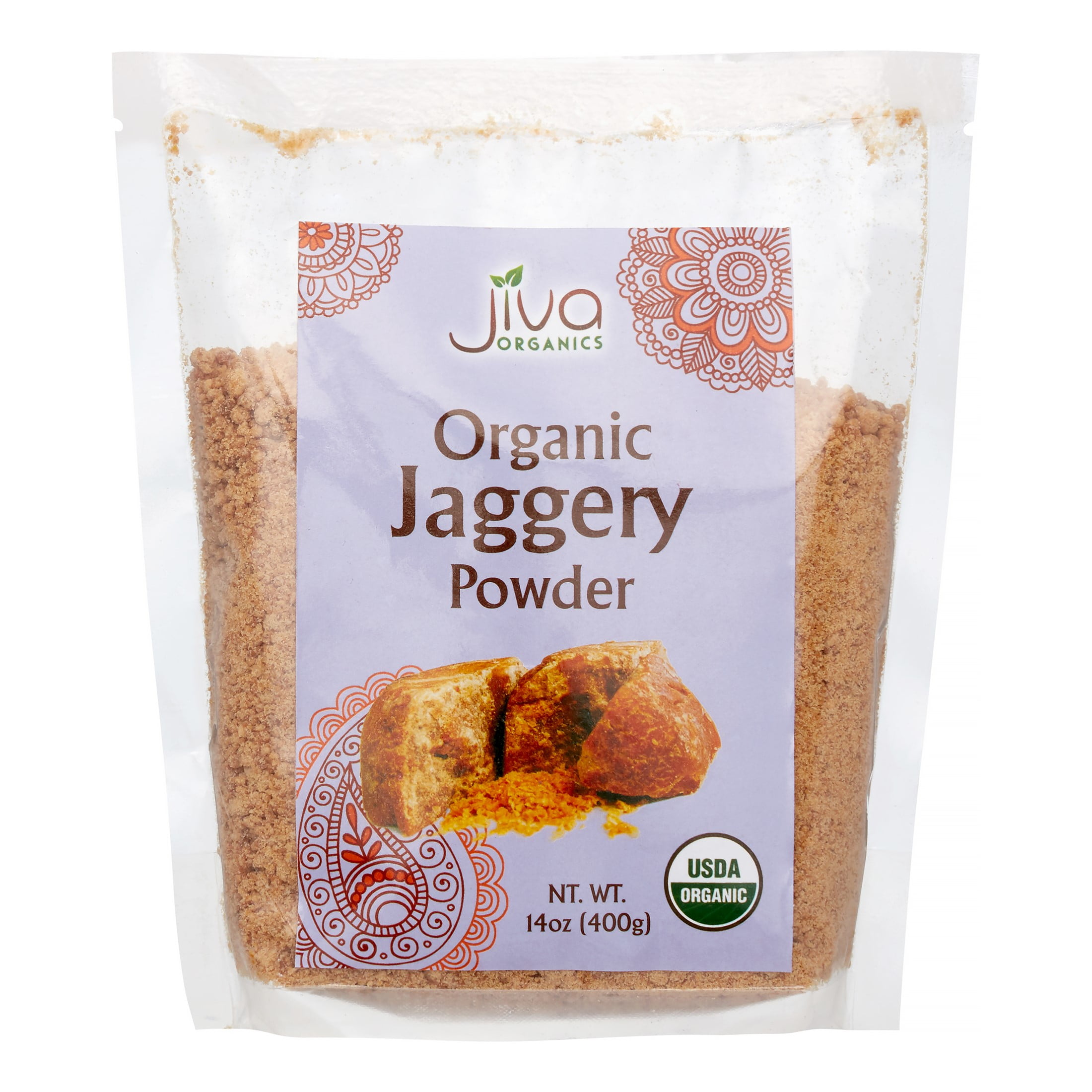 Jiva Organics Jaggery Powder, 400 g - Walmart.com