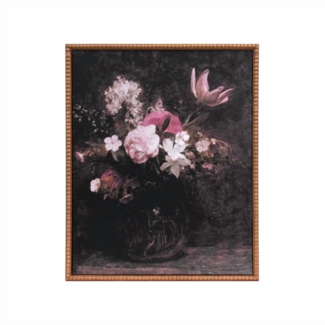 Crystal Art Gallery 16x20 Beaded Framed Canvas Dark Flowers – Henri ...