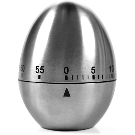 Mechanical Egg Timer, 60 Minute Kitchen Timer Counter for Cooking (Eggs ...