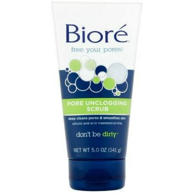 Biore Pore Unclogging Scrub 5 oz - Walmart.com