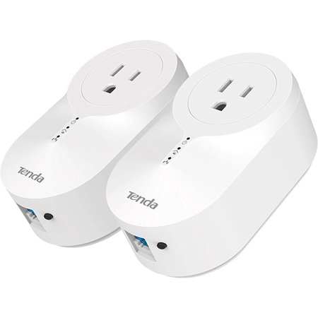 T AV1000 Gigabit Powerline Ethernet Adapter Kit，Power Outlet Pass ...