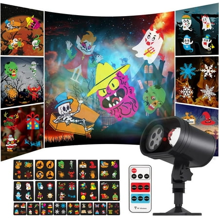 Halloween Christmas Holographic Projector Lights Outdoor Window ...