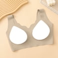 DxhmoneyHX Womens Tank Top Bra Seamless Wireless Full Coverage Anti ...