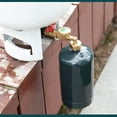 Upgraded Propane Refill Adapter, Solid Brass, 90-Degree Design, Fill ...