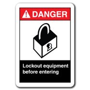 Danger Sign - Watch Your Step 1 7"x10" Plastic Safety Sign ansi osha ...