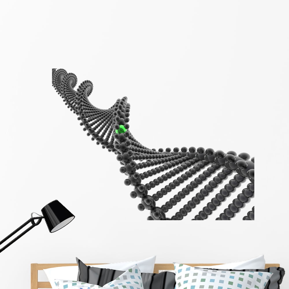 3D Dna Model Wall Mural by Wallmonkeys Peel and Stick Graphic (48 in W ...