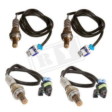 Ruiya 4Pcs Upstream + Downstream For 2003-2005 Chevrolet Avalanche 1500 ...