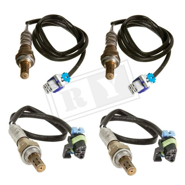 Ruiya 4Pcs Upstream + Downstream For 2003-2006 GMC Yukon, Yukon XL 1500 ...