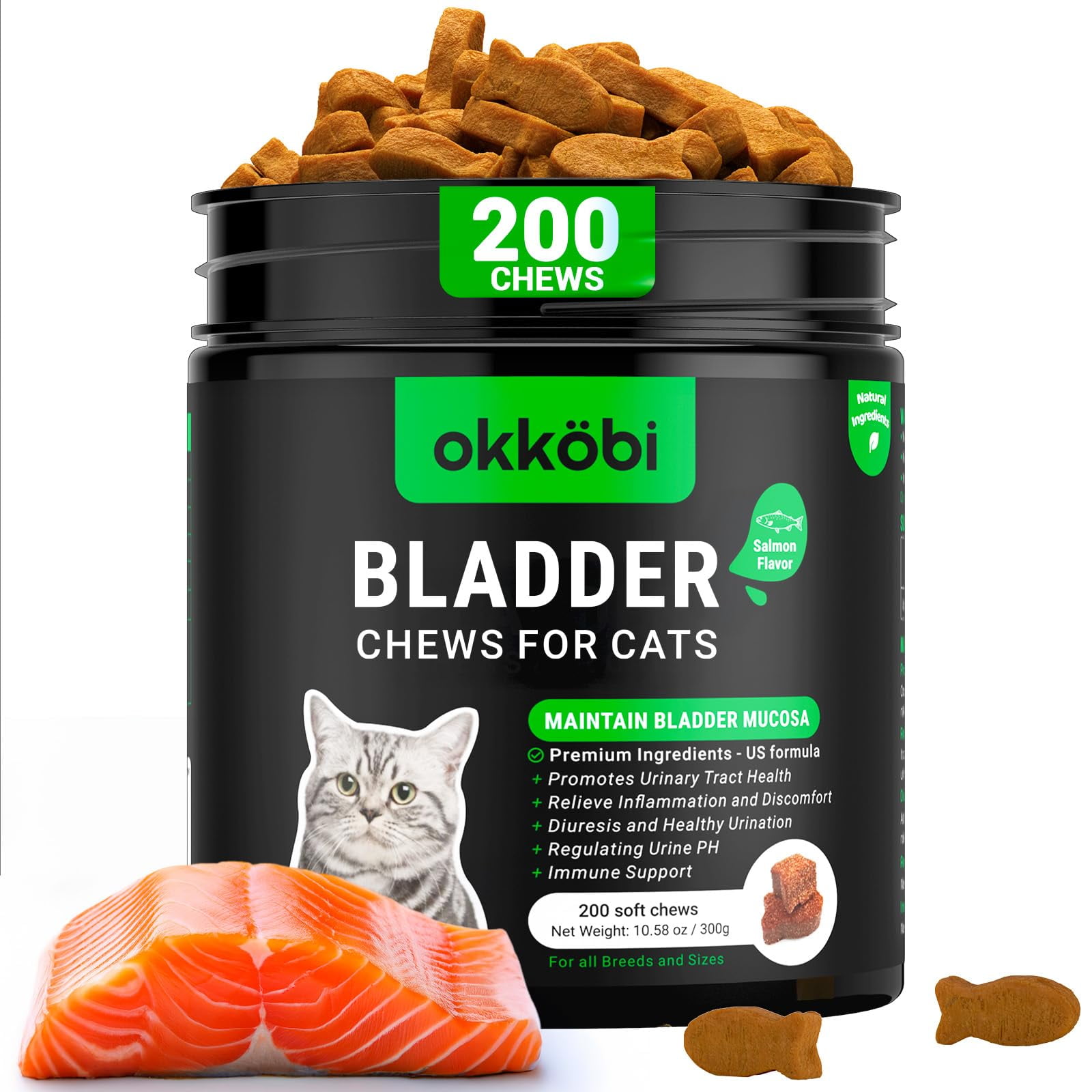 Click here for Bladder Chews Okköbi For Cats Uti W/ Cranberry & D... prices