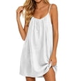 2026 Women's Summer Dress: Casual, Sleeveless, Open-Back, Spaghetti ...