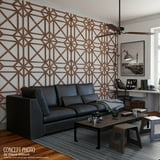 Ekena Millwork 39 "W x 23 3/8"H x 1/4"T Large Cameron Decorative ...