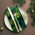 Bahomeck Napkins Set Of 4 Reusable Washable Square Fabric Dining Table ...
