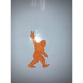 Bigfoot Peace Hand Sign-3 Pack-Brown-Reflective-Vinyl Sticker-3inch ...