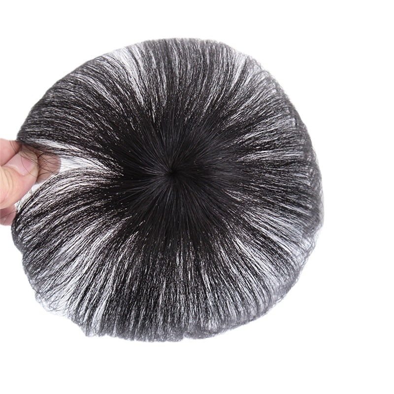 Click here for Unbranded 15cm Dark Brown Real Human Hair Topper F... prices