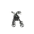 Drive Medical Duet Dual Function Transport Wheelchair Rollator Rolling ...