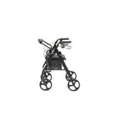 Drive Medical Duet Dual Function Transport Wheelchair Rollator Rolling ...
