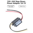 Zeiwohndc 12V 24V to 1/2/7/8/10V 1A Voltages Regulator Buckk StepDown Powers Module - Walmart.com