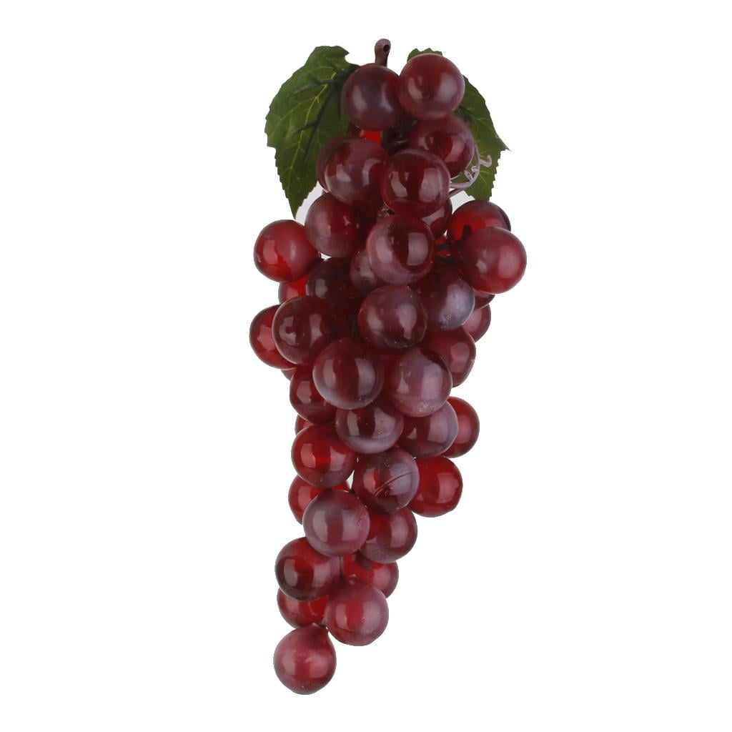 Artificial Faux Fake Lifelike Fruit Sketch Grape - Walmart.com